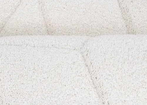 Koberce Breno Kusový koberec VEGAS UNI C1/WWW, Bílá, 120 x 170 cm