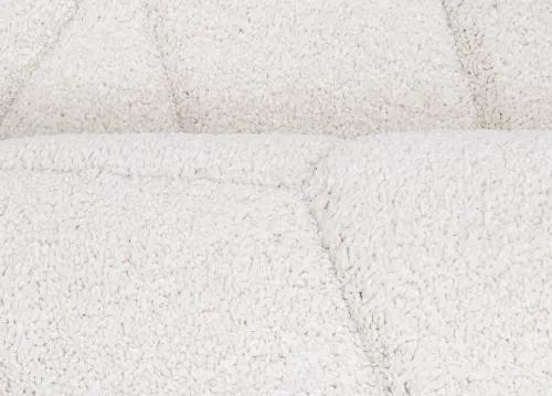 Koberce Breno Kusový koberec VEGAS UNI C1/WWW, Bílá, 160 x 230 cm