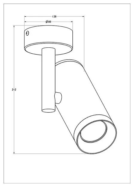 Zuma Line Nástěnné svítidlo TORI SL2, v. 21,2 cm Barva: Černá