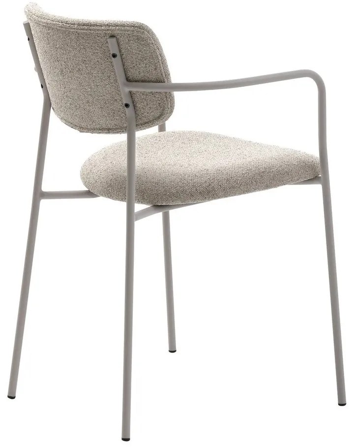 Krémová jídelní židle Zama – Unique Furniture