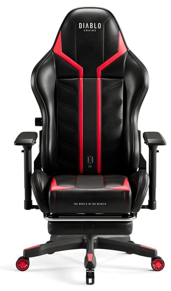 Herní židle Diablo X-Ray 2.0 Normal Size: černo-červená