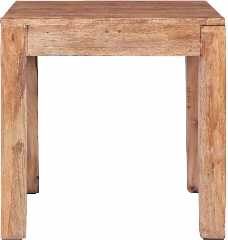Konferenční stolek 53 x 50 x 50 cm masivní mahagon 283920