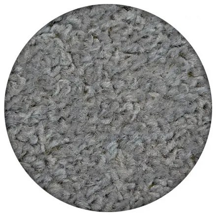 Kulatý koberec ETON stříbrný / šedý Rozměr: průměr 133 cm