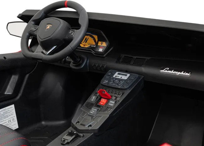 Dětské elektrické autíčko Lamborghini Aventador SV 24 V šedé
