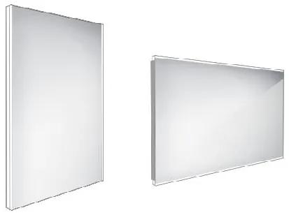 Nimco Zrcadla - Zrcadlo s LED osvětlením, 500x700 mm, hliník ZP 9001