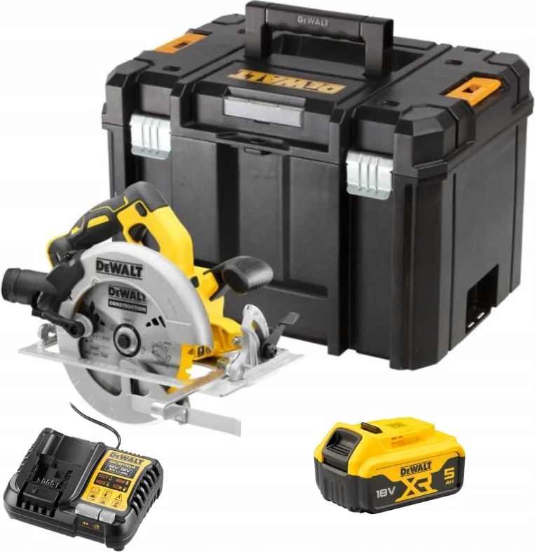 Kotoučová pila DeWALT DCS570P1 18V Xr 1x5Ah 184 mm Tstak VI