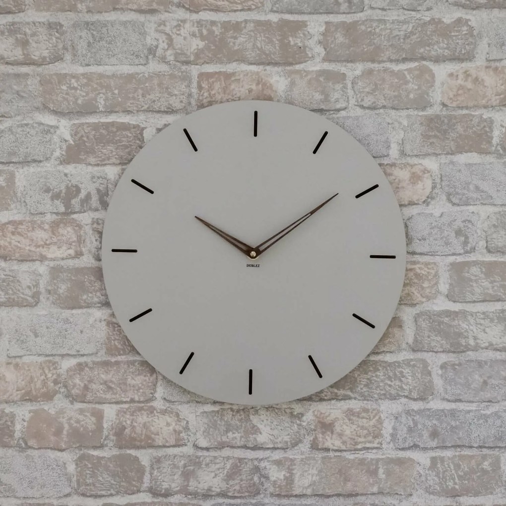 DUBLEZ | Minimalistické dřevěné hodiny