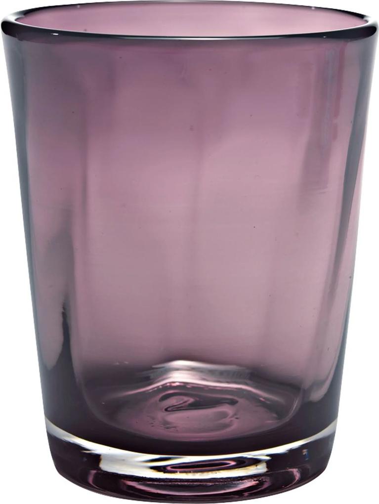 Skleněný pohár Bei 320 ml ametystový