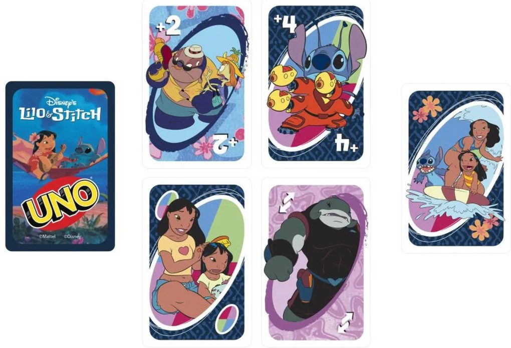 MATTEL HRA Uno karty Lilo & Stitch *SPOLEČENSKÉ HRY* 25jcc10