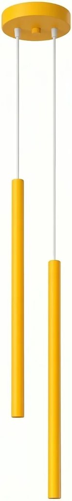 Sollux Lighting Závěsné svítidlo PASTELO 2 žluté