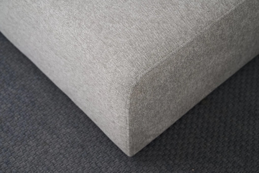 Hanah Home Rohová pohovka LINDEN MINI levá světle šedá
