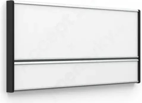 ACCEPT Dveřní tabulka ACS 187 x 93 mm - stříbrná tabulka