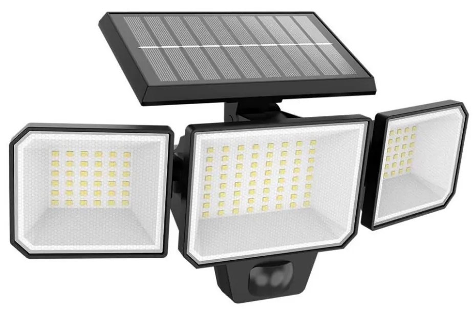 Philips - LED Solární nástěnný reflektor se senzorem NYSIL 3xLED/8,7W/3,7V IP65