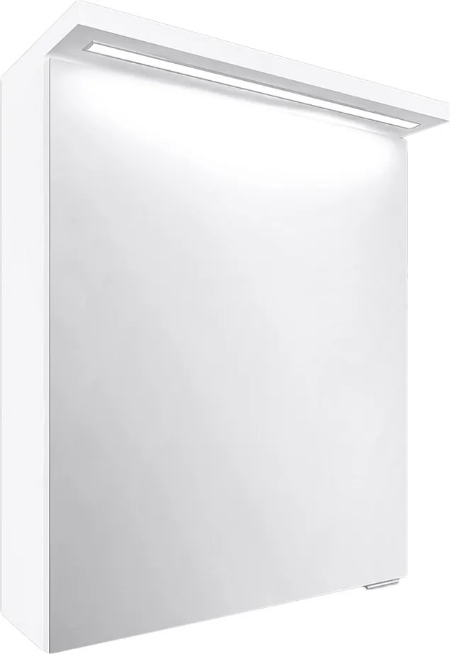 Comodo Zrcadlová skříňka závěsná s LED osvětlením Elite W 50 ZS P/L