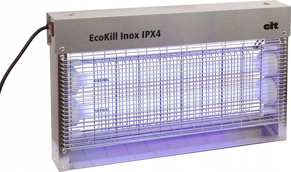 Elektrický lapač hmyzu Kerbl 299935 Ecokill Inox 2030 IPX4 2x15 W