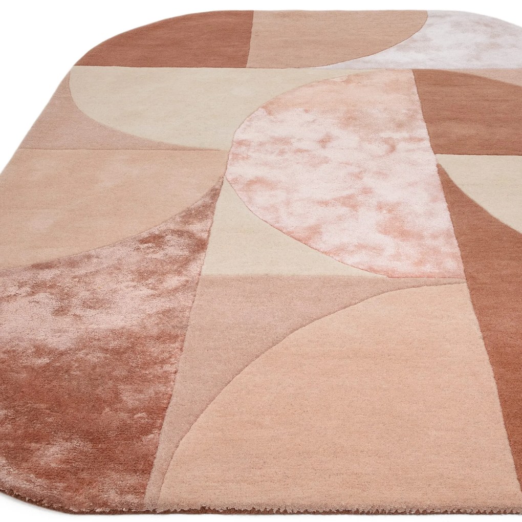 Tribeca Design Kusový koberec Blondie Oval Earth Rozměry: 200x300 cm