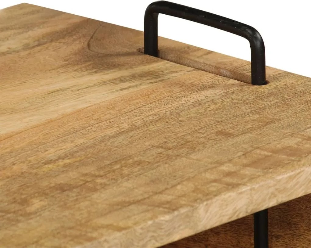 vidaXL Konferenční stolek z masivního mangovníku 100 x 60 x 45 cm [246020]