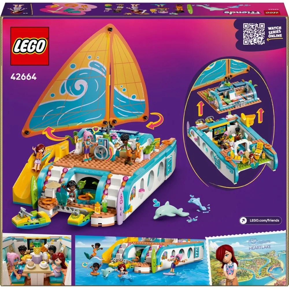 LEGO® Friends 42664 Dobrodružství na jachtě