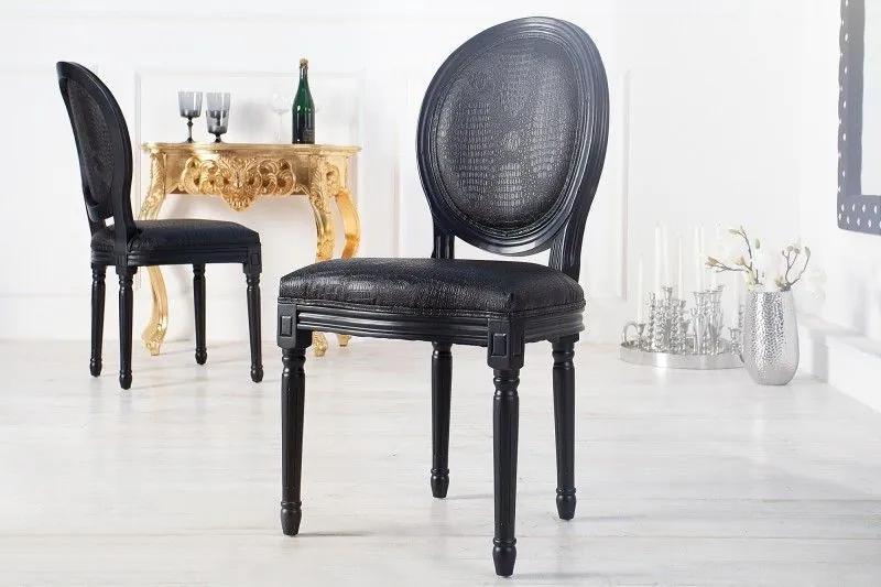 Deflee židle LOUIS DE LUX black ZDL35322  50 x 96 x 58 cm
