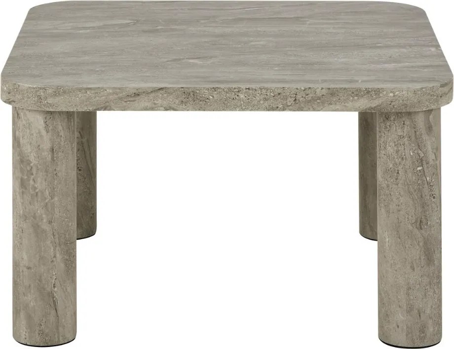 Konferenční stolek Solano 60 cm mramor šedý