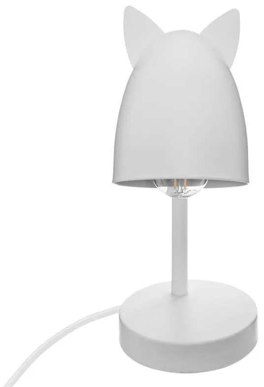 Dětská stolní lampa bílá 31 cm