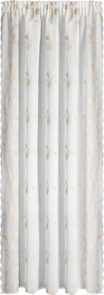 ZÁCLONA NA PÁSCE ARIELA 140X270 CM LISTY
