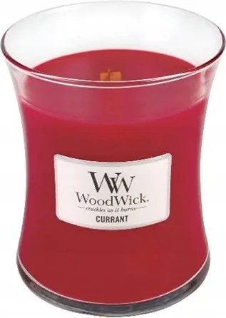 WoodWick střední svíčka Currant 275 g