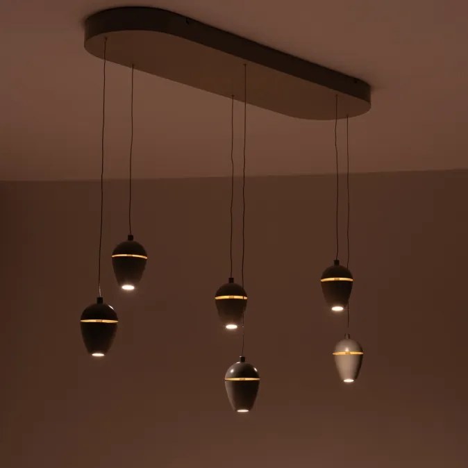 Závěsné stmívatelné LED svítidlo Cosmo Taupe 6