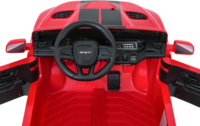 Elektrické autíčko Dodge Durango červené