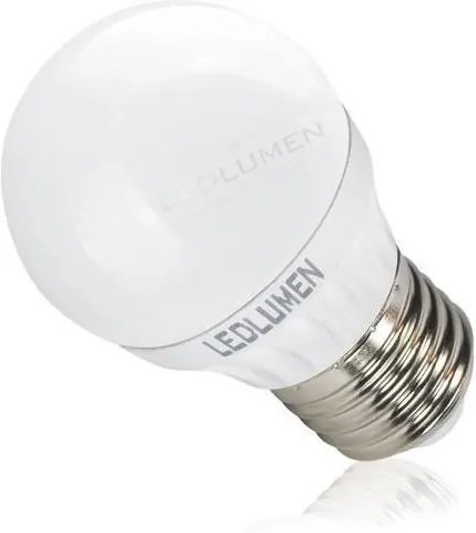 LEDlumen LED žiarovka 5W CCD Studená biela 8 SMD2835 E27