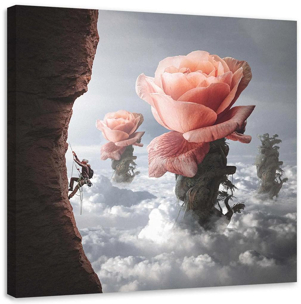 Gario Obraz na plátně Vzestup nad mraky - Zehem Chong Rozměry: 30 x 30 cm