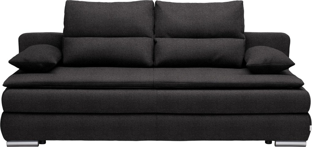 XXXLutz ROZKLÁDACÍ POHOVKA, textil, antracitová Livetastic - Rozkládací pohovky - 001574001213