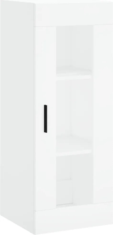 Skříň highboard bílá 34,5 x 34 x 180 cm kompozitní dřevo 3199505