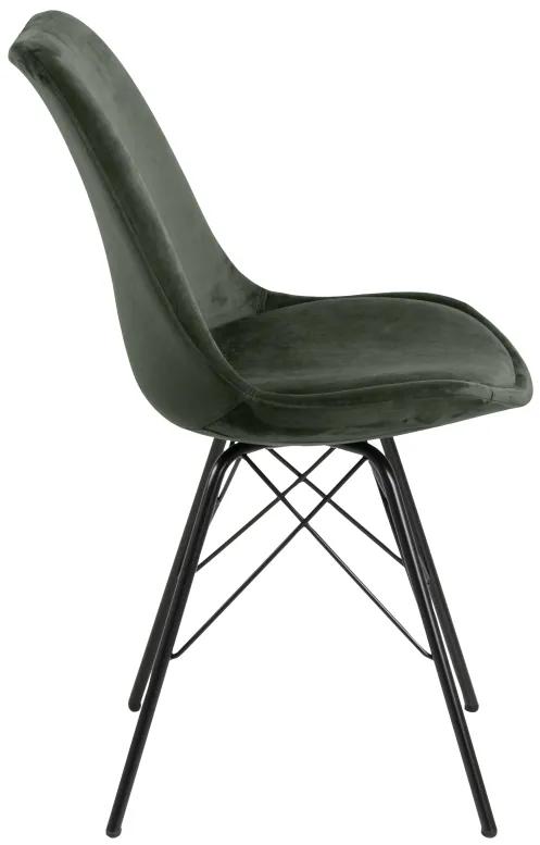 Designová židle Nasia lesní zelená