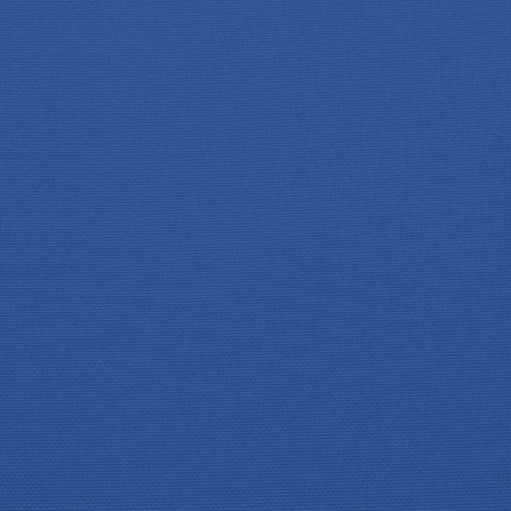 Poduška na zahradní lavici modrá 120x50x7 cm oxfordská látka