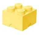 Lego úložný box 4 Červená