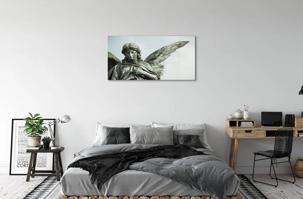 Obraz na skle Anděl 120x60 cm