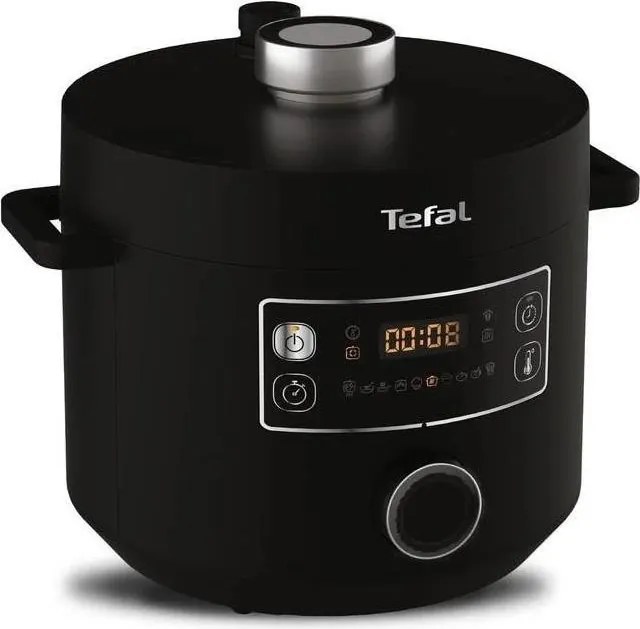 | Tefal - Multifunkční elektrický hrnec TURBO CUISINE 4,8 l 1090W/230V černá | CY754830