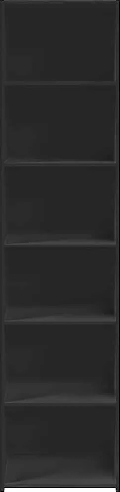 Skříň highboard černá 45 x 41 x 185 cm kompozitní dřevo 3281674