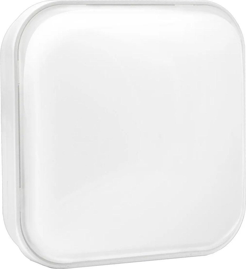 CEN SMS-242240 SIMPLY LED stropní svítidlo venkovní bílé hranaté 24W 4000K 1920lm CB IP65  - CENTURY