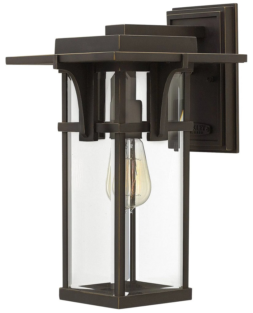Elstead Hinkley MANHATTAN M venkovní nástěnná lucerna IP44/1xE27/38 cm