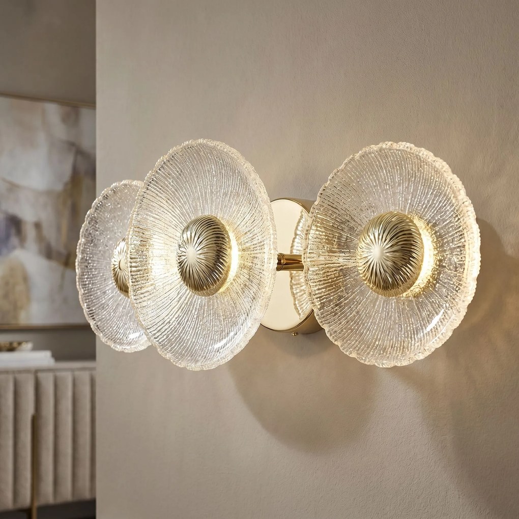 Toolight Rea, NÁSTĚNNÉ LED SVÍTIDLO SWE072-W GOLD, OSW-30201