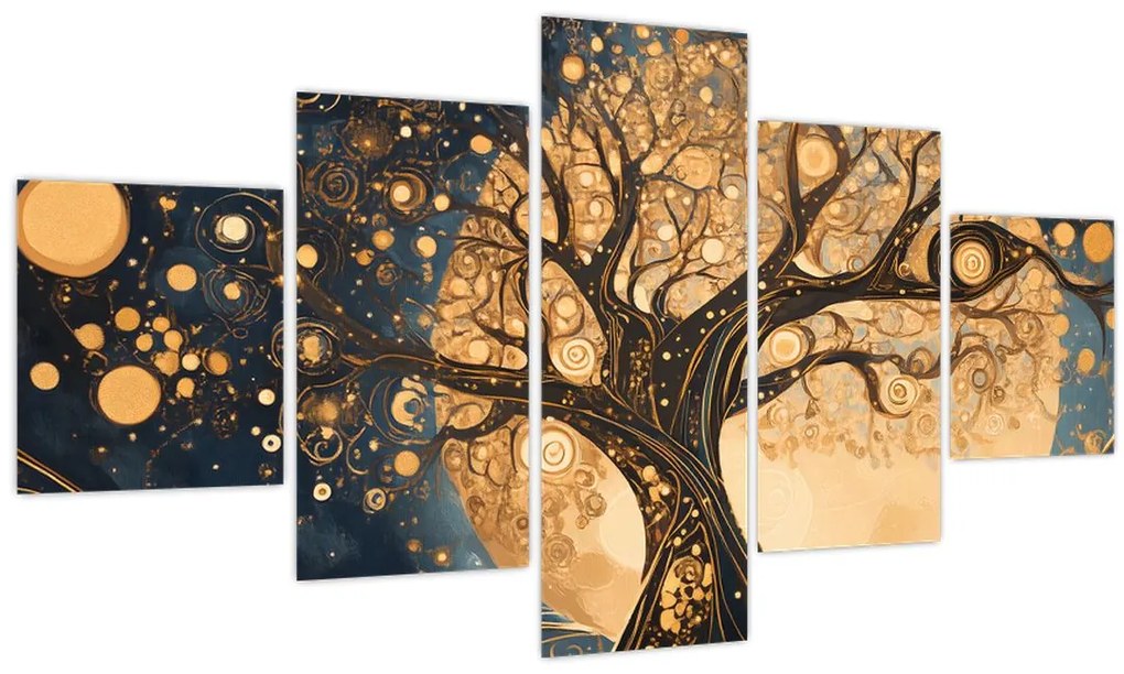 Obraz - Surrealistický strom (125x70 cm)