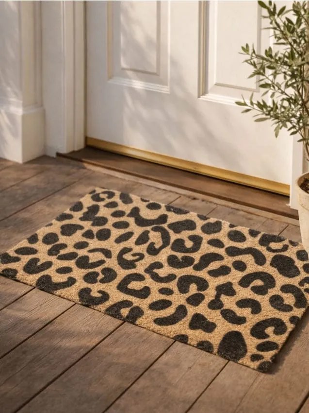 Sinsay - Rohožka s leopardím vzorem - vícebarevná
