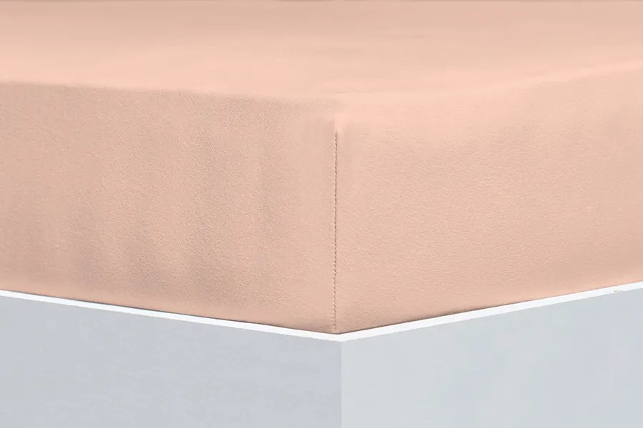 Florella Prostěradlo Avance Jersey 45 Rosé, 140-160x200 cm