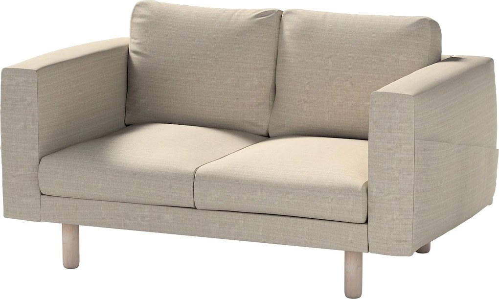 Potah na pohovku IKEA Norsborg 2-místná barva béžová látka pletený vzor
