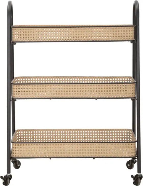 Designový vozík Saathvik 60 cm vícebarevný