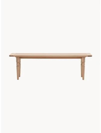 Ručně vyrobená dřevěná lavička Eton