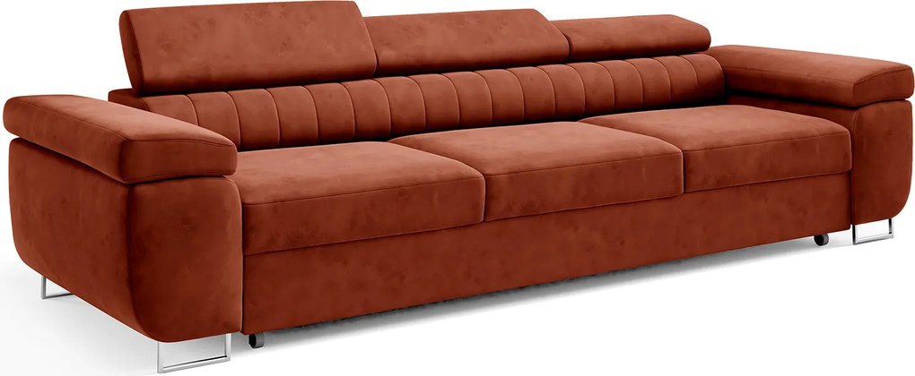 Eka Rozkládací pohovka NEO, 262 cm Barva látky: Smaragdově zelená (Monolith 37)