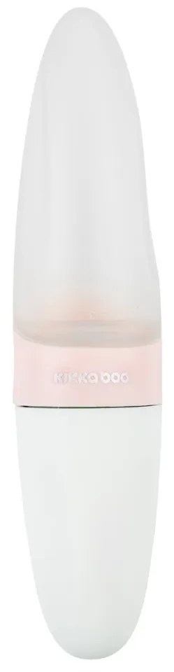 Lahvička silikonová se lžičkou 90ml Comet Pink